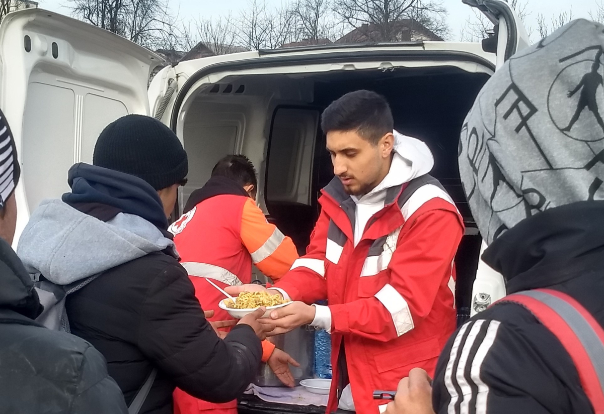 Bosnien & Herzegowina: Warme Mahlzeiten für Menschen auf der Flucht - Diakonie